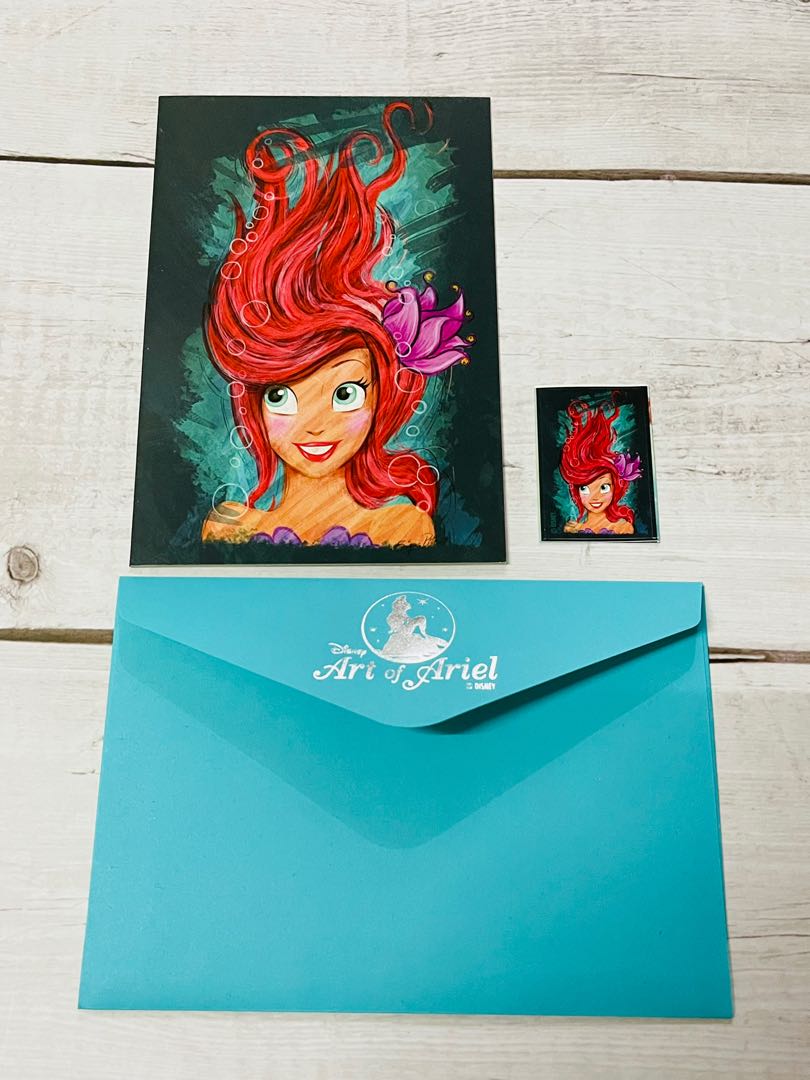 D23 Disney Art of Ariel Card set, Hobbies & Toys, Toys & Games on Carousell