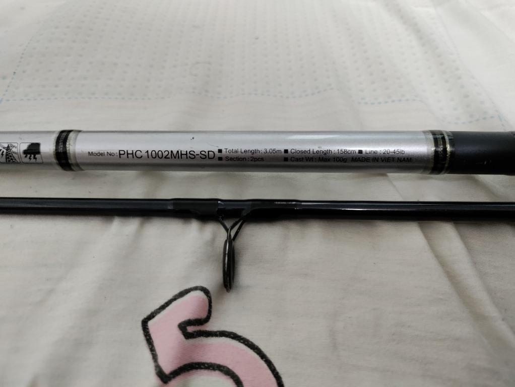 Daiwa Phantom Catfish Spinning Rod 10ft, Sports Equipment, Fishing on ...