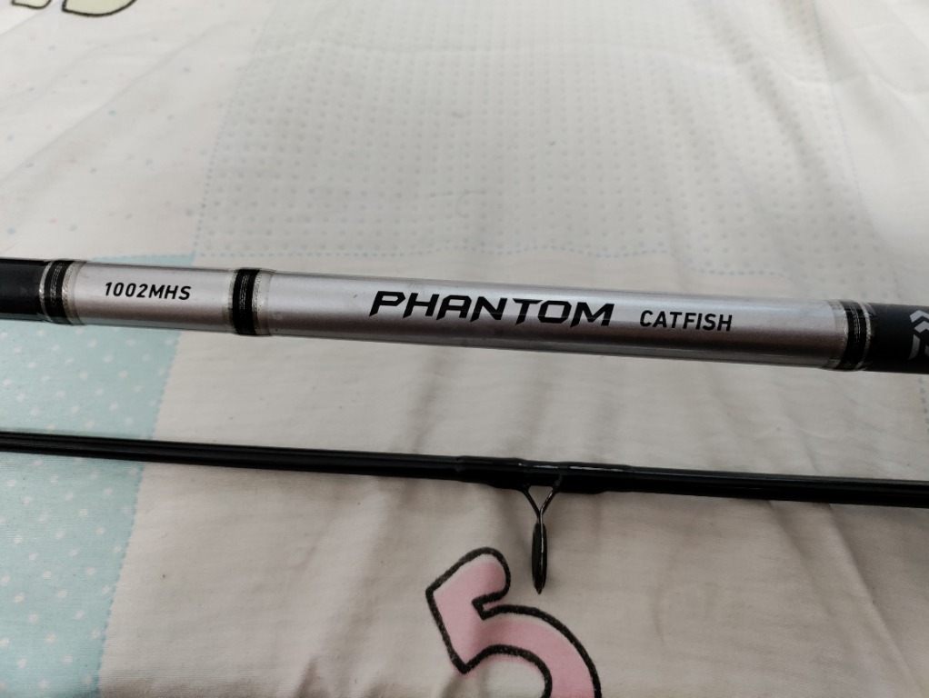 Daiwa Phantom Catfish Spinning Rod 10ft, Sports Equipment, Fishing on ...