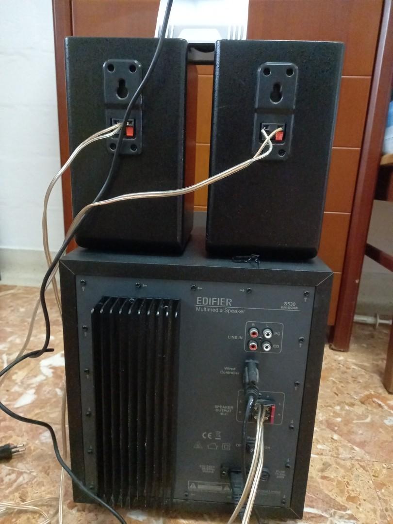 Edifier S530 2.1 Channel Speaker Fast Deal Sgd 70, Audio, Soundbars ...