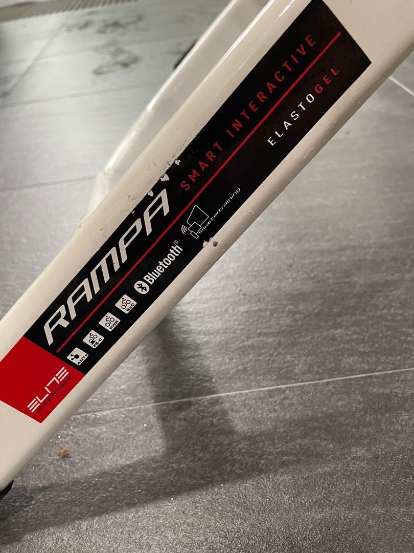 Elite Rampa Ant+ & Bluetooth Smart bicycle trainer (Wheel mounted ...