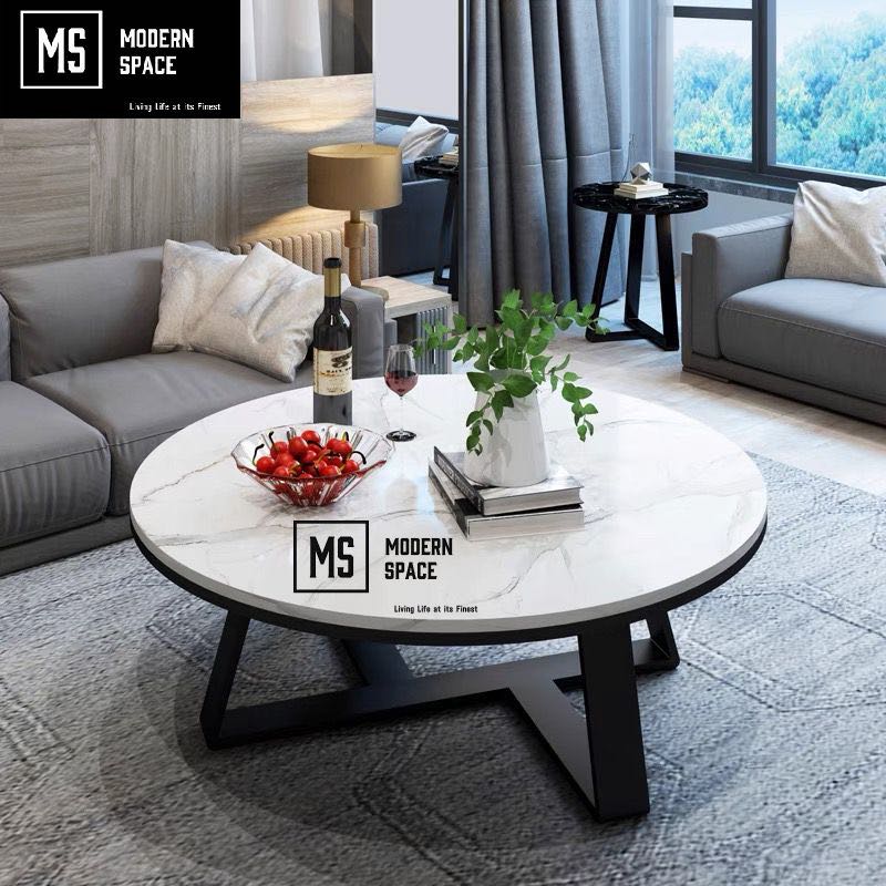 ENZO Modern Sintered Stone Coffee Table / CST278, Furniture & Home ...