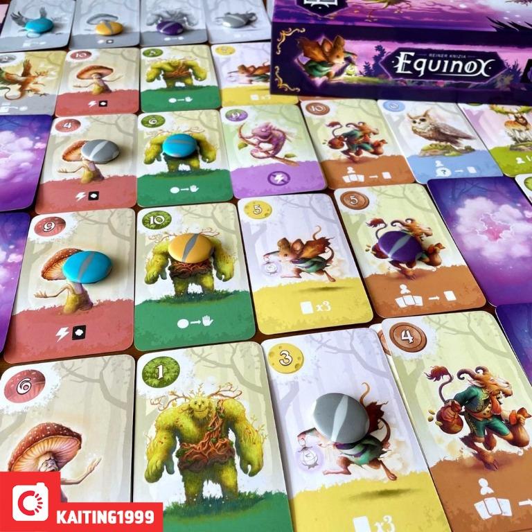 Equinox Board Game (Reiner Knizia), Hobbies & Toys, Toys & Games on ...