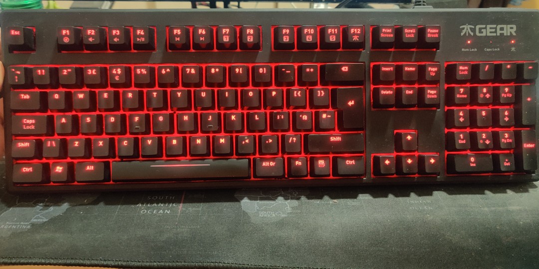 Fnatic mechanical keyboard(silent), Computers & Tech, Parts ...