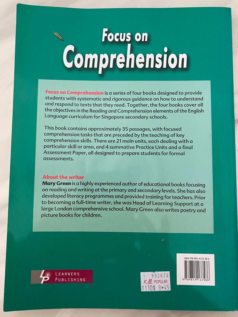 Focus on Comprehension~ Learners Publishing, Hobbies & Toys, Books ...