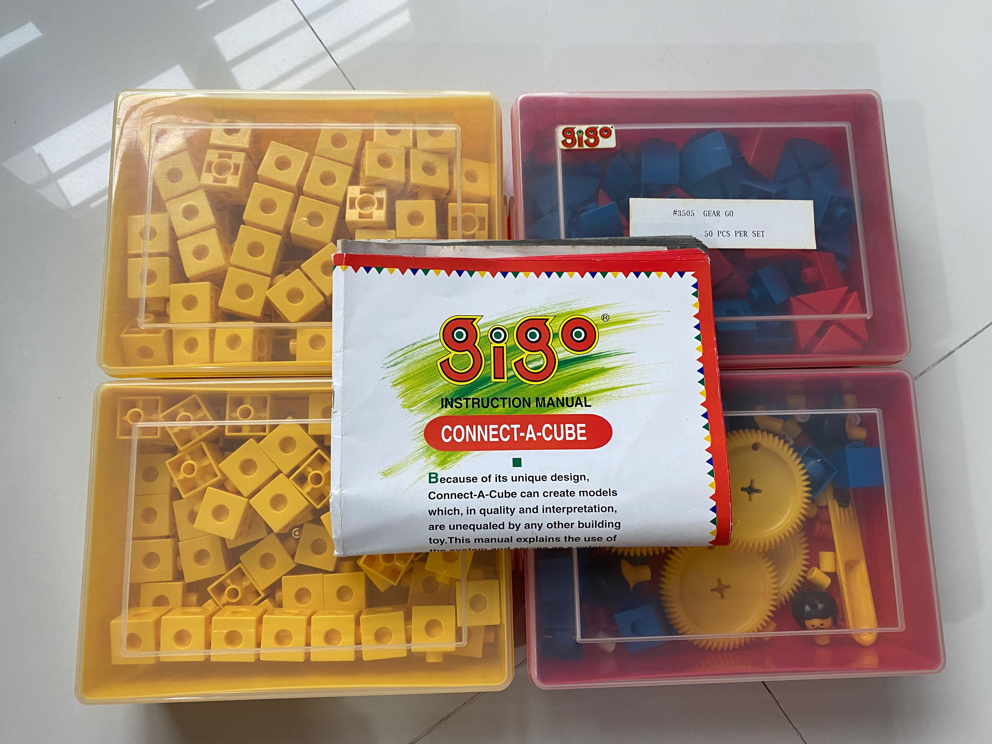 Gigo Connect-A-Cube Building Toy, Hobbies & Toys, Toys & Games on Carousell