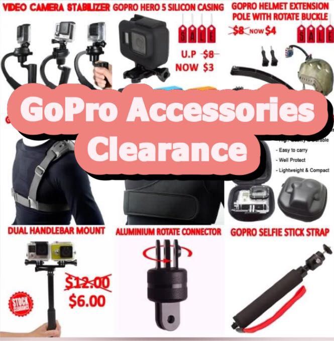 Gopro Accessories Stock Clearance Sales, Photography, Photography ...