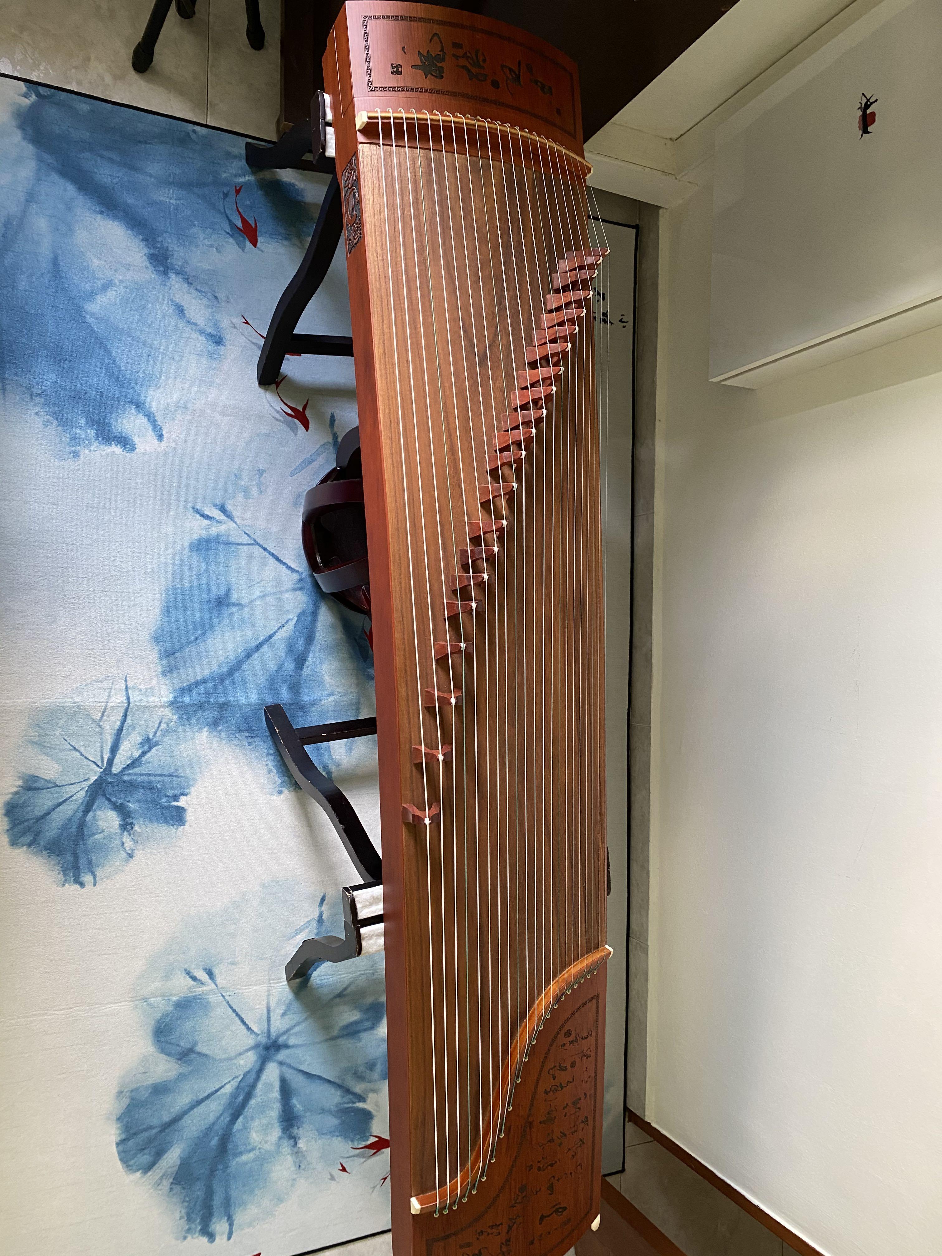 Guzheng (21 string), Hobbies & Toys, Music & Media, Musical Instruments ...