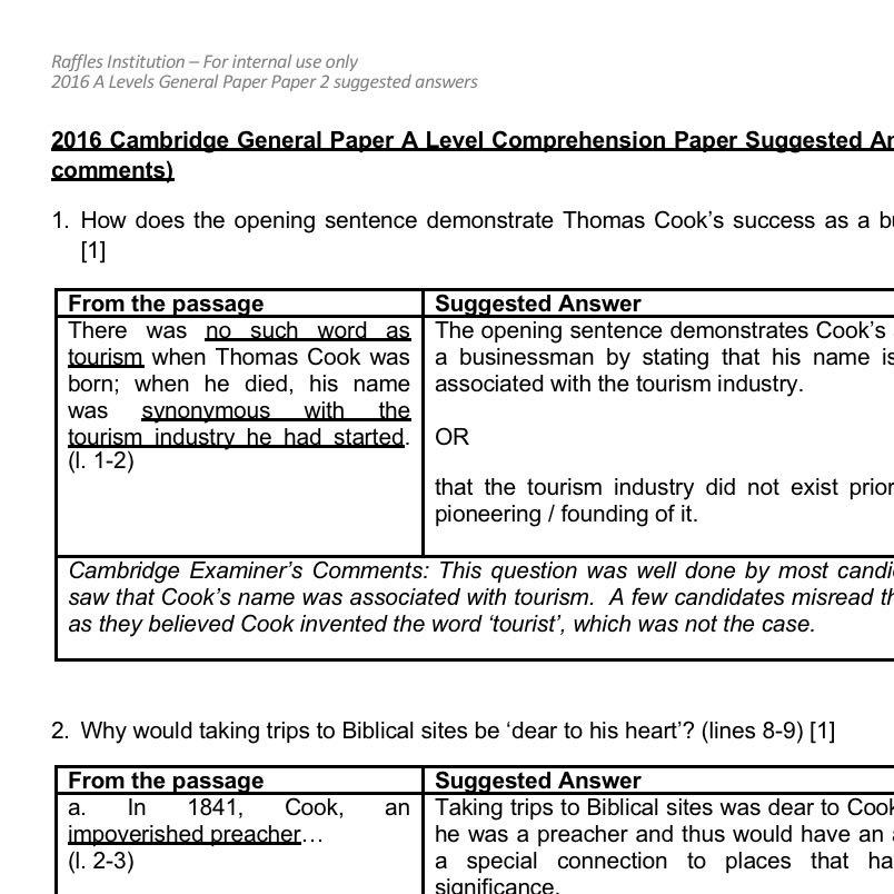 (2022) 90RP ALL $20 | H1 GP General Paper JC A Level O Level Notes ...