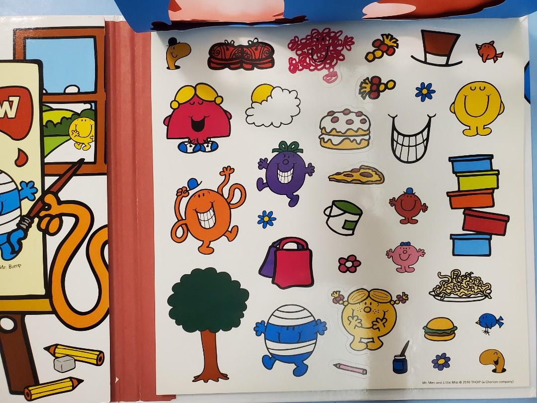 How To Draw Mr Men, 興趣及遊戲, 書本 & 文具, 小朋友書 - Carousell