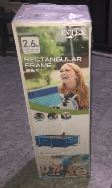 Intex swimming pool 2.6m, Hobbies & Toys, Toys & Games on Carousell