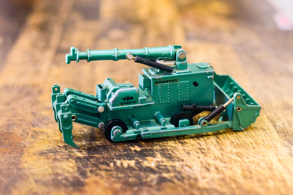 JAPAN Komatsu D155W Amphibious Bulldozer, Hobbies & Toys, Collectibles ...