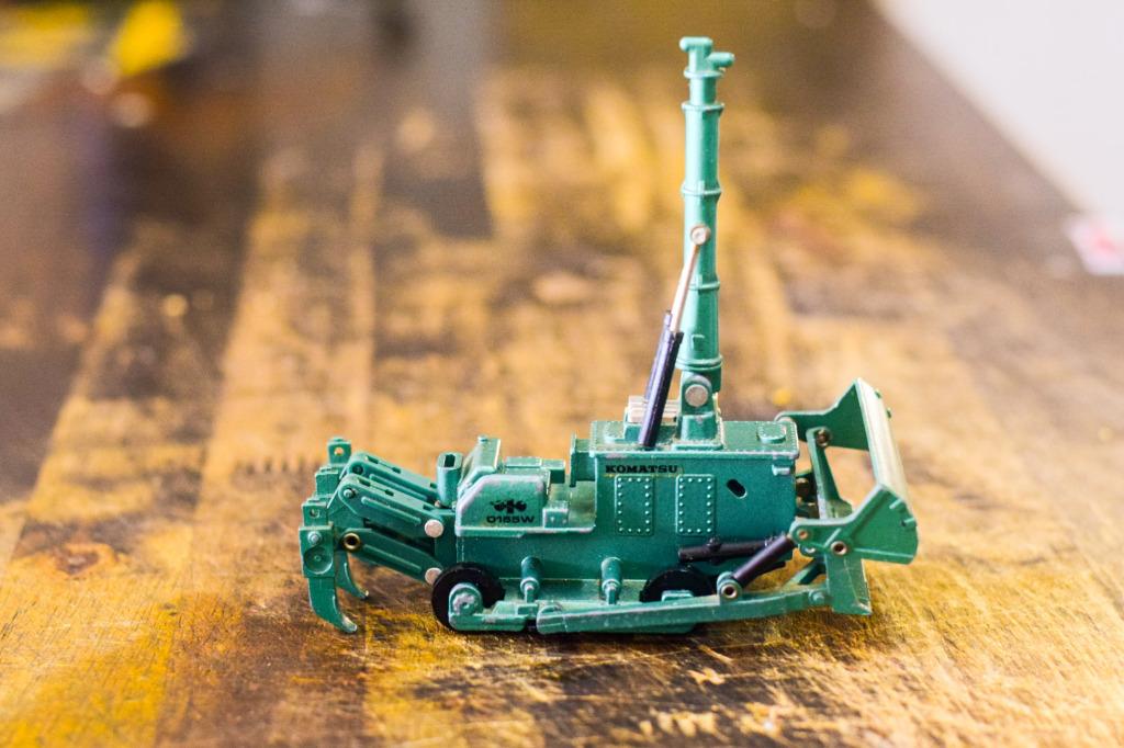 JAPAN Komatsu D155W Amphibious Bulldozer, Hobbies & Toys, Collectibles ...