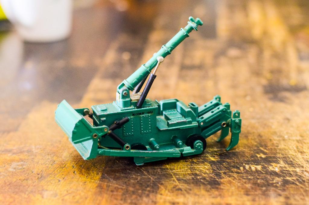 JAPAN Komatsu D155W Amphibious Bulldozer, Hobbies & Toys, Collectibles ...