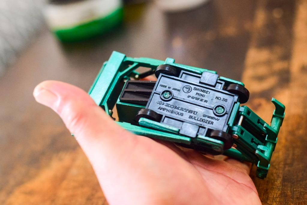 JAPAN Komatsu D155W Amphibious Bulldozer, Hobbies & Toys, Collectibles ...