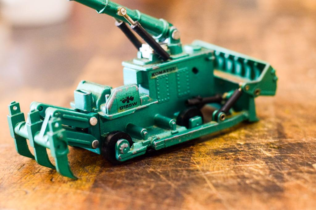 JAPAN Komatsu D155W Amphibious Bulldozer, Hobbies & Toys, Collectibles ...