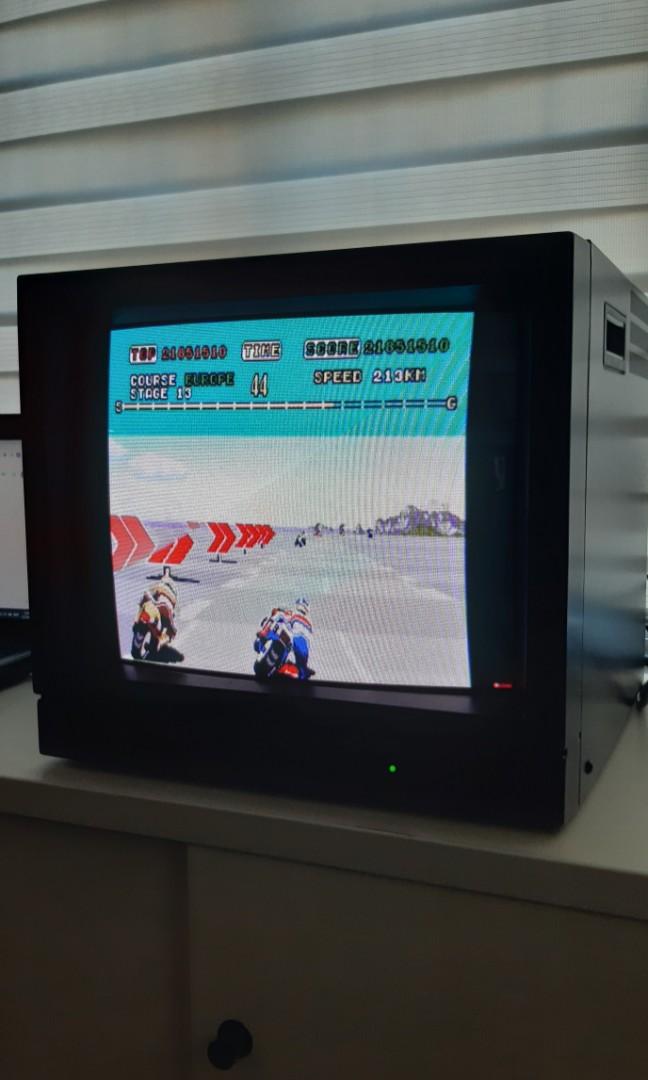 日本JVC 14" CRT Monitor 14吋顯像管顯示器, 家庭電器, 電視 & 其他娛樂, 電視組件及配件 - Carousell