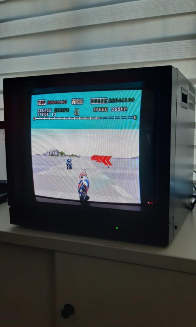 日本JVC 14" CRT Monitor 14吋顯像管顯示器, 家庭電器, 電視 & 其他娛樂, 電視組件及配件 - Carousell