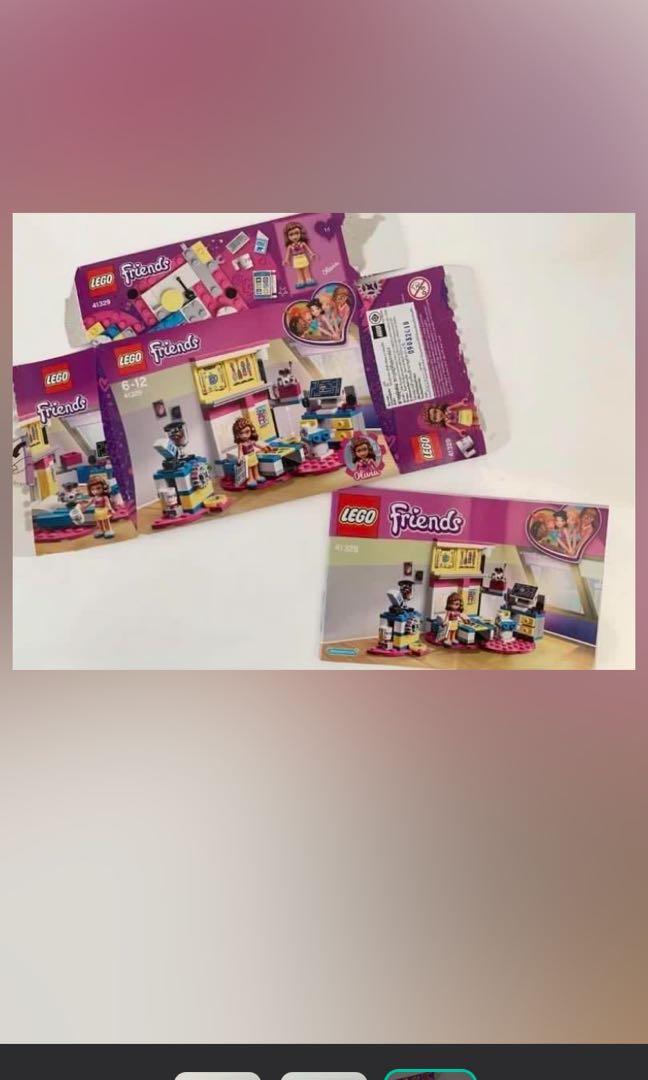 LEGO Friends 41329 Olivia's Deluxe Bedroom, Hobbies & Toys, Toys ...