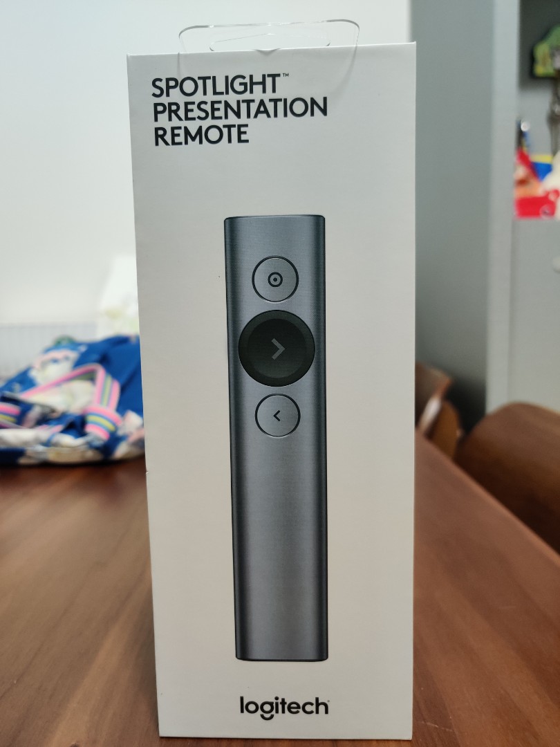 Logitech Spotlight Presentation Remote, Computers & Tech, Office ...