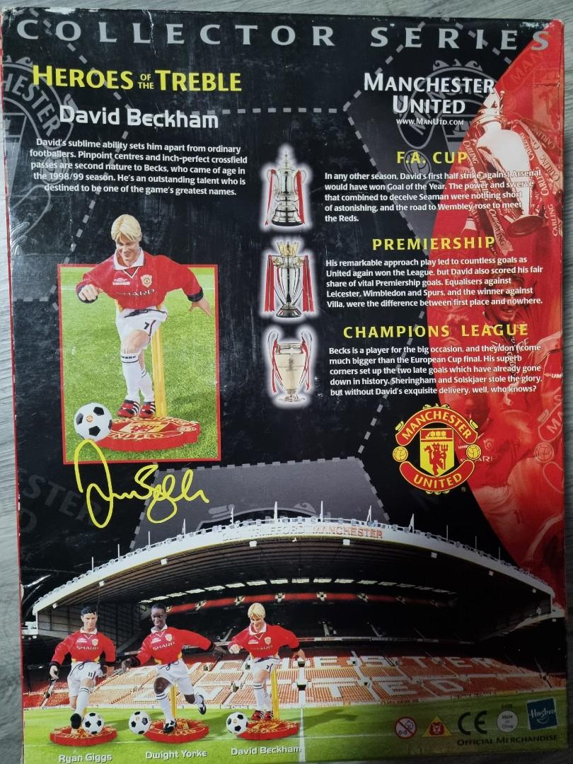 Manchester United - David Beckham Figurine, Hobbies & Toys, Memorabilia ...