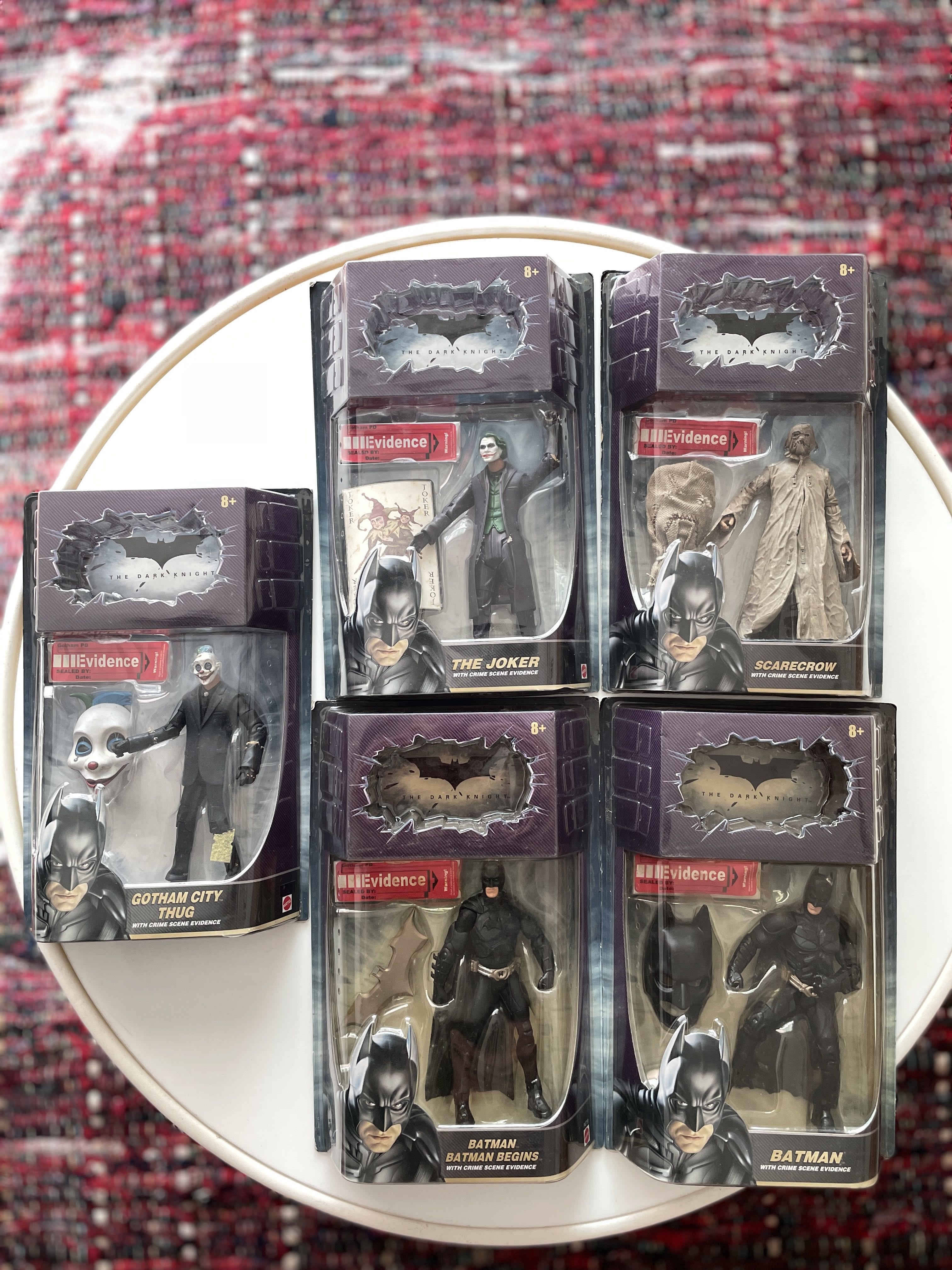 Mattel 2008 Batman Dark Knight Movie Masters Action Figures set with ...