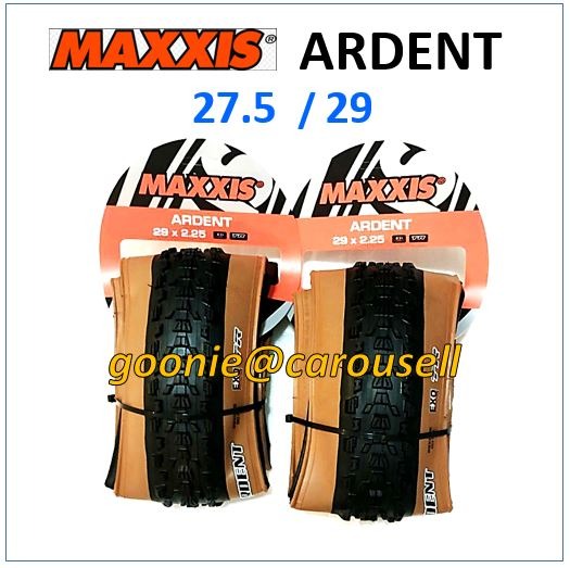 Maxxis Ardent MTB Tyre Tan Wall 27.5 29, Sports Equipment, Bicycles ...