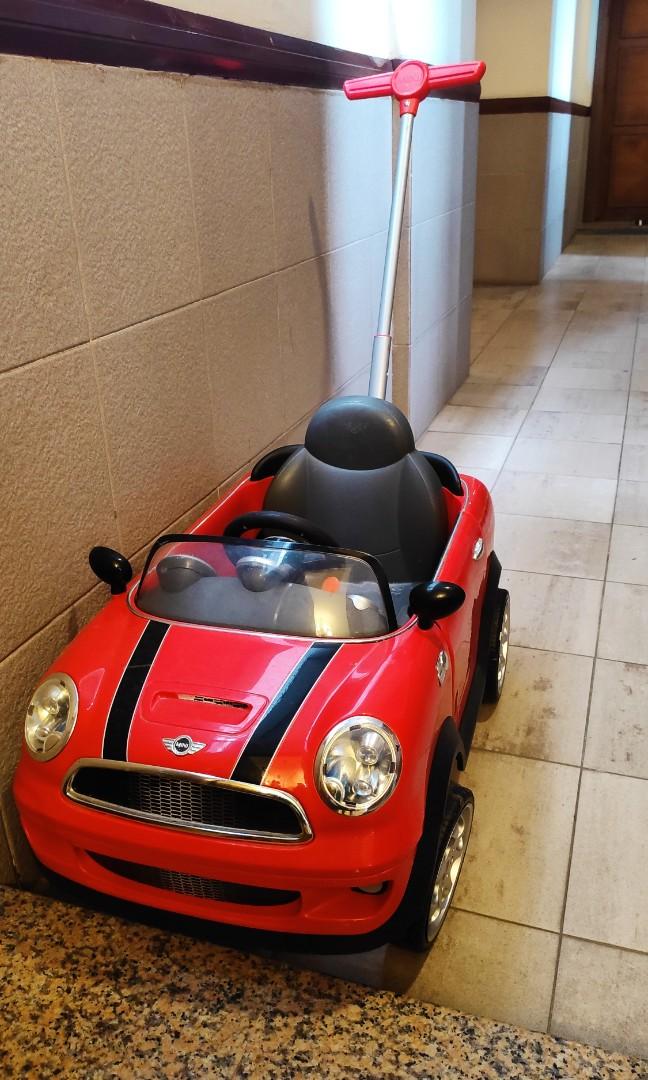 Mini Cooper Push Car, Hobbies & Toys, Toys & Games on Carousell