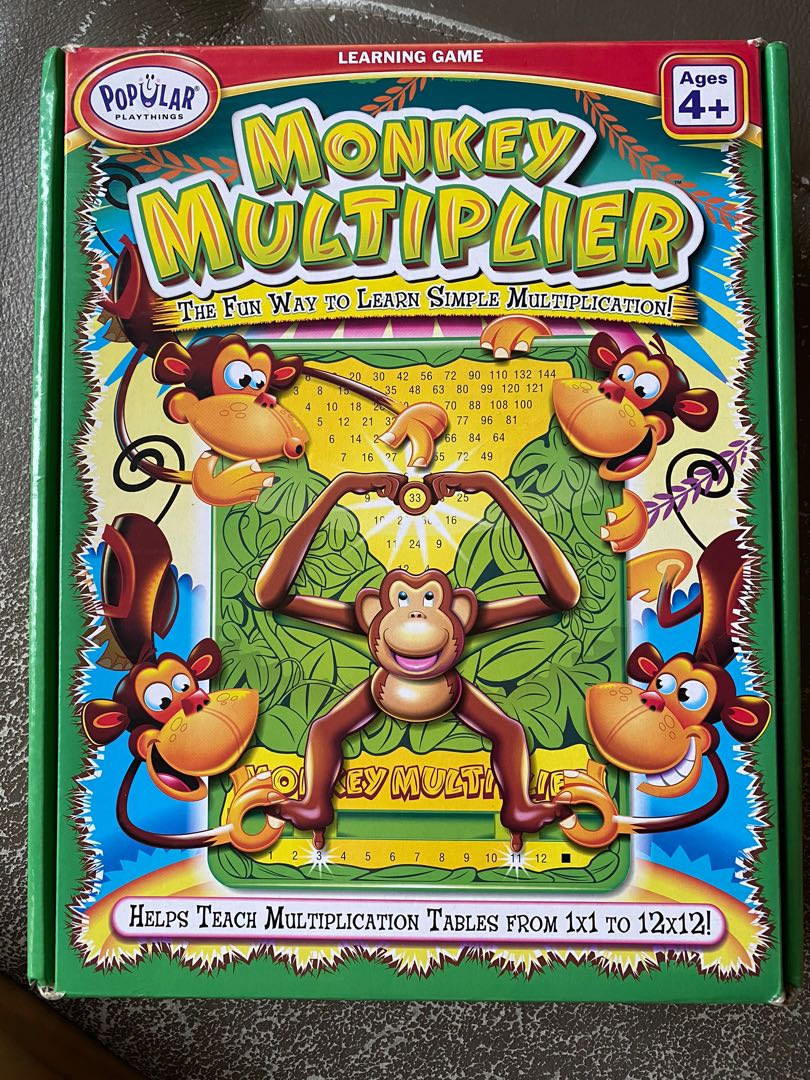 Monkey Multiplier, Hobbies & Toys, Toys & Games on Carousell