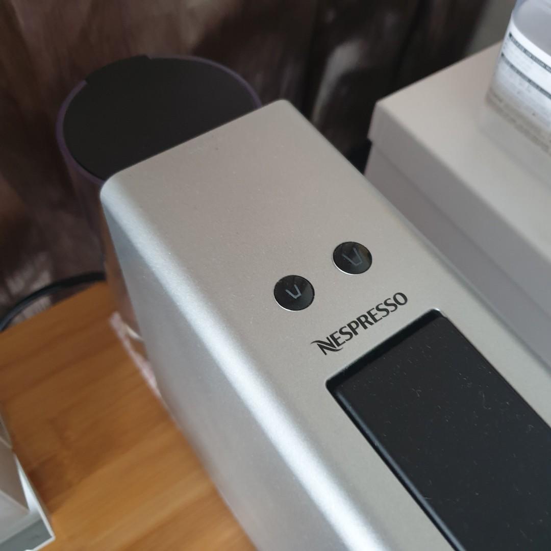 Nespresso Essenza Mini (Limited Edition - Silver) + Lungo Cups x2 ...