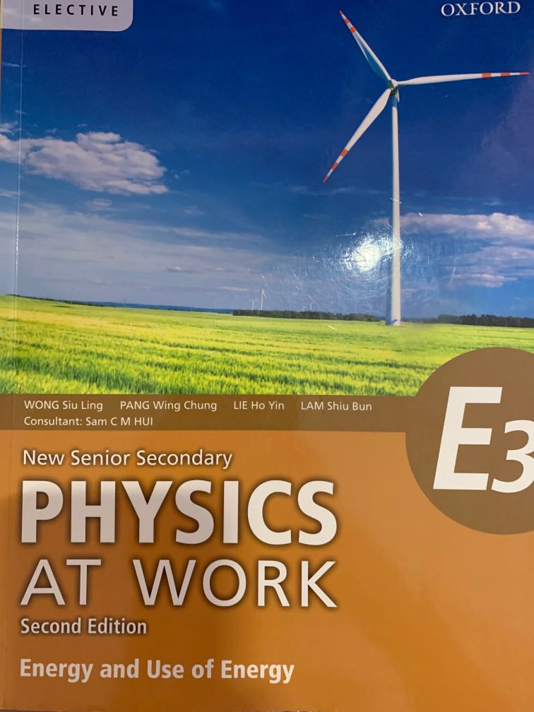 New Senior Secondary Physics At Work E3 second edition, 興趣及遊戲, 書本 & 文具 ...