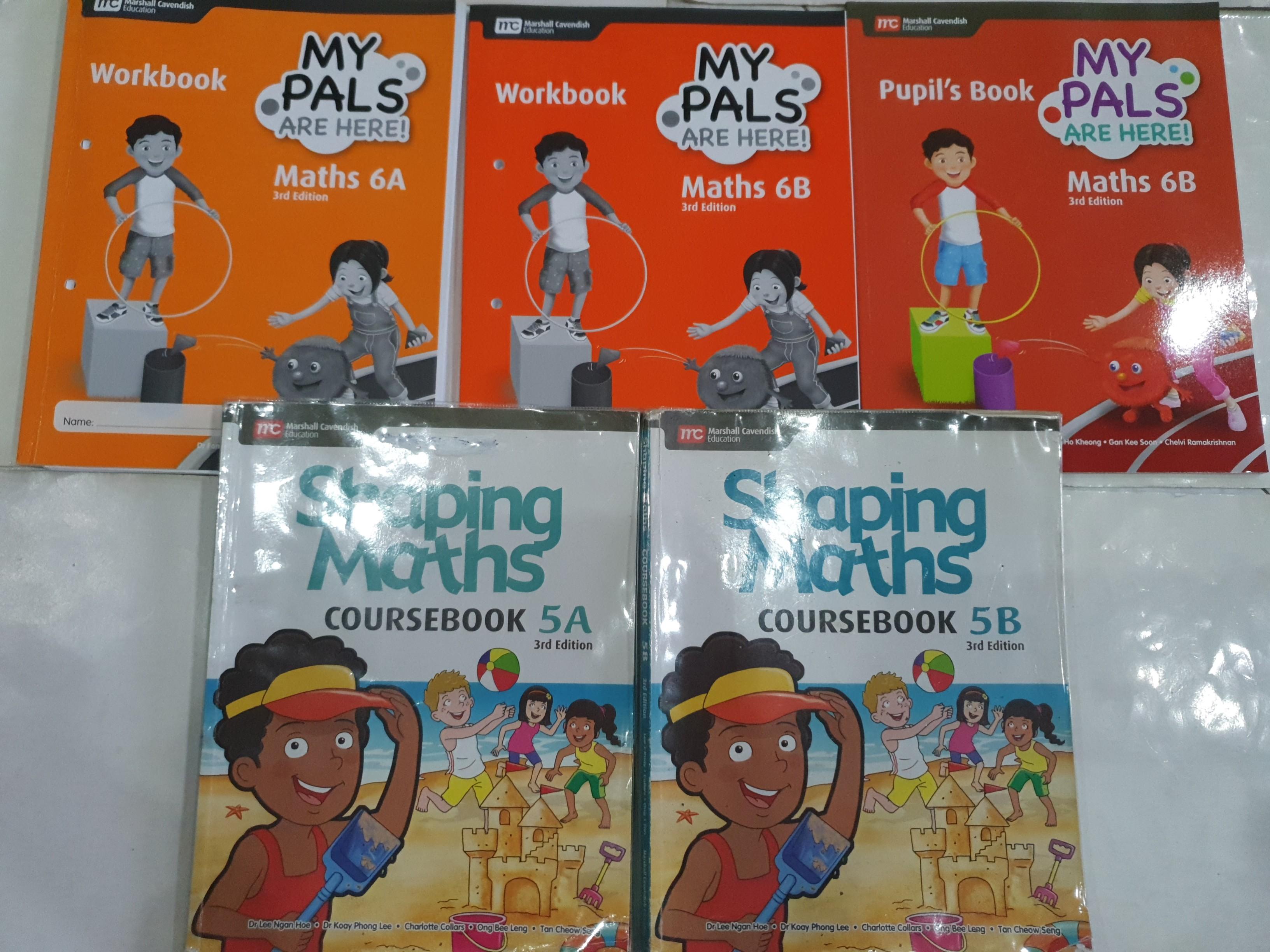 New/Used P1, P2, P3, P4, P5, P6 Primary Math Textbook (My Pals are here ...