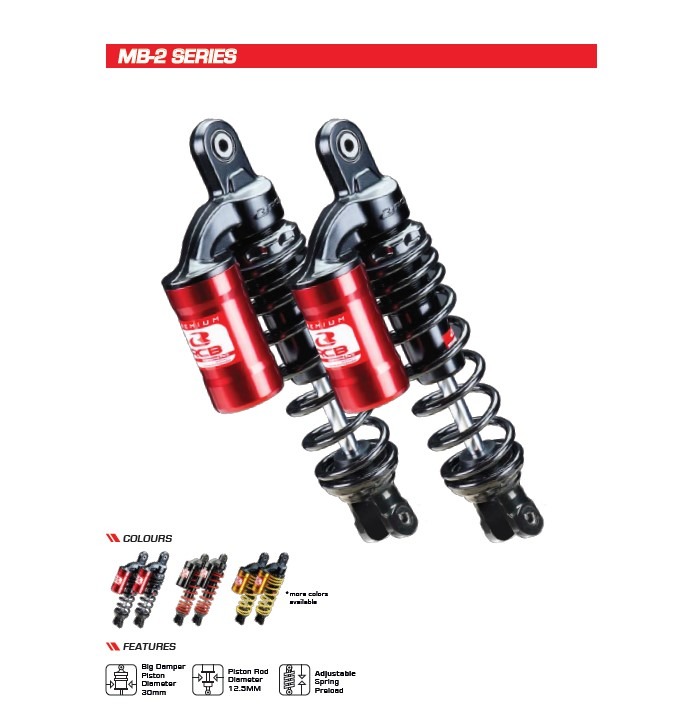 Nmax V2 RCB MB-2 Series Rear Suspension, Motorcycles, Motorcycle ...