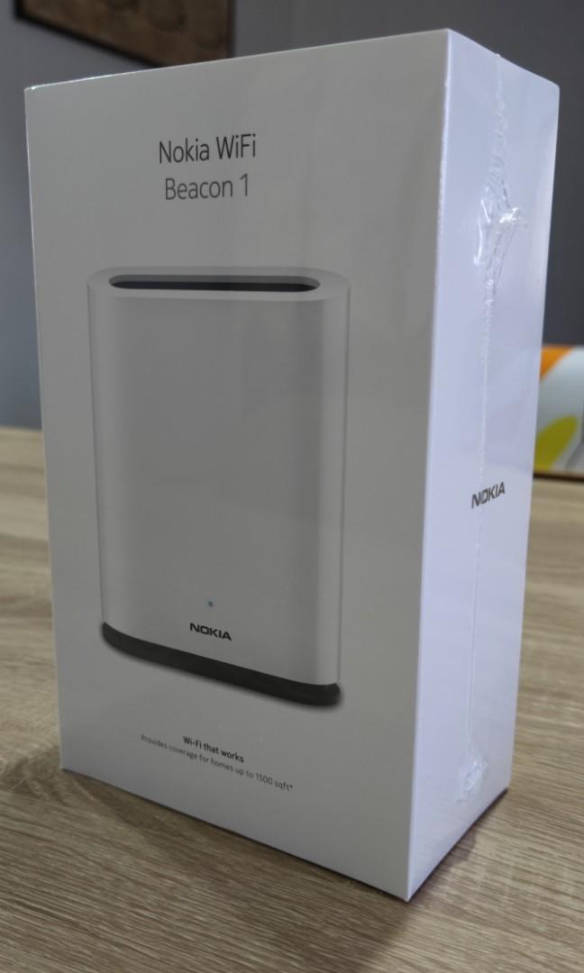 Nokia Beacon 1 Wifi Router, TV & Home Appliances, TV & Entertainment ...
