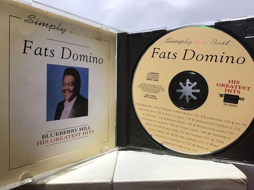 ORIGINAL 1995 PRESS Fats Domino - Greatest Hits OOP HOLLAND CD Anubis ...