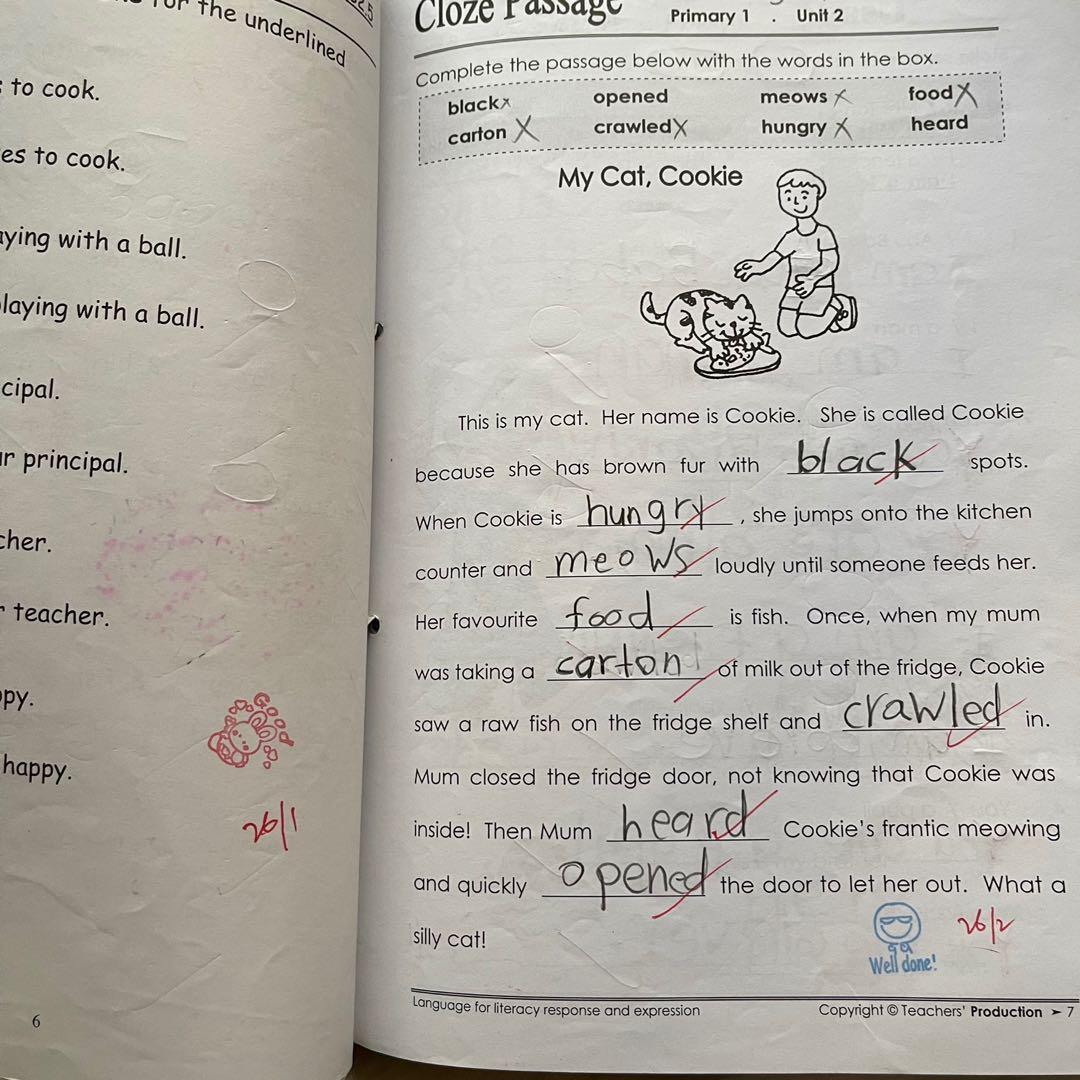 P1 Stellar Worksheets & Teacher’s Production, Hobbies & Toys, Books ...