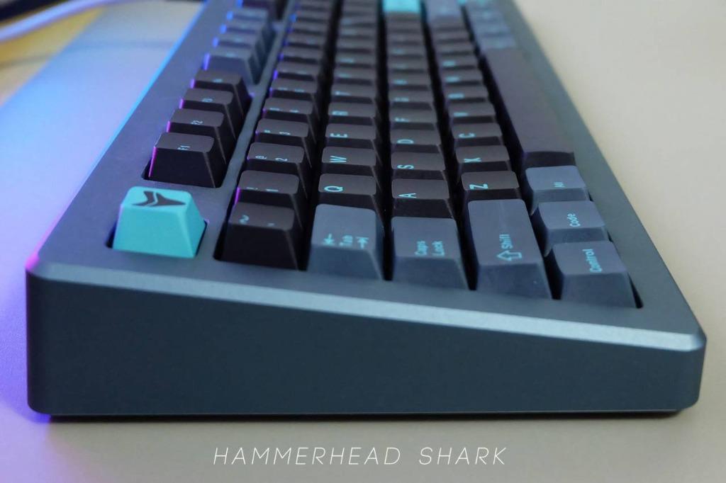 PBT Keycaps Grey/Blue/Navy/Teal Colorway Hammerhead Theme In Stock ...
