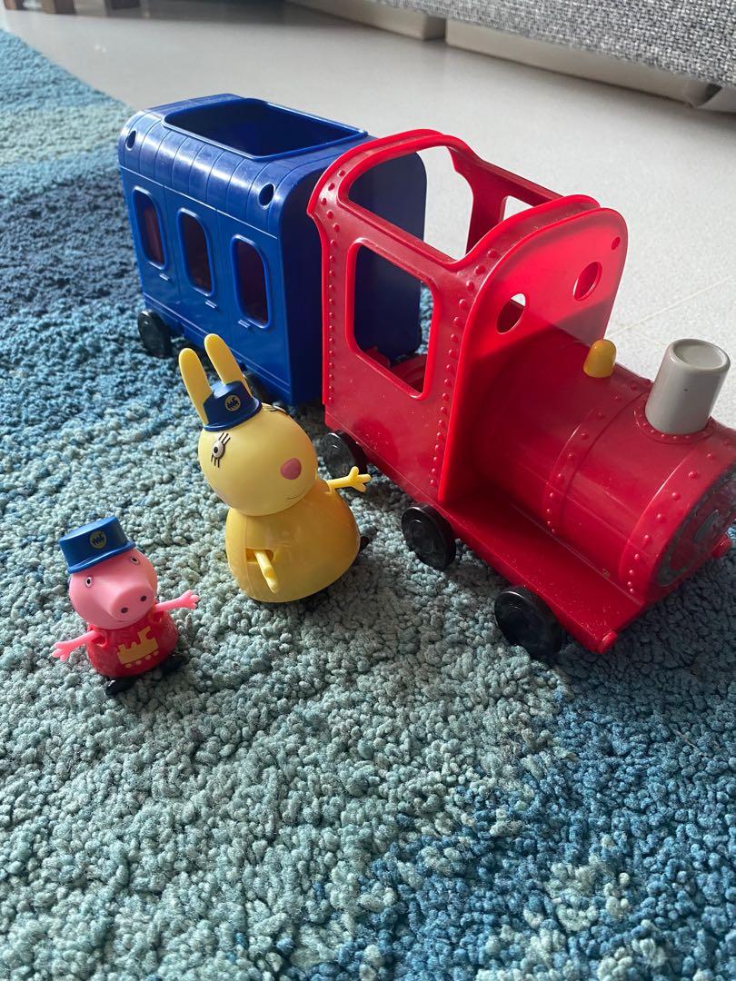 Peppa Pig Miss Rabbits Train & Carriage Toy, Babies & Kids, Infant ...