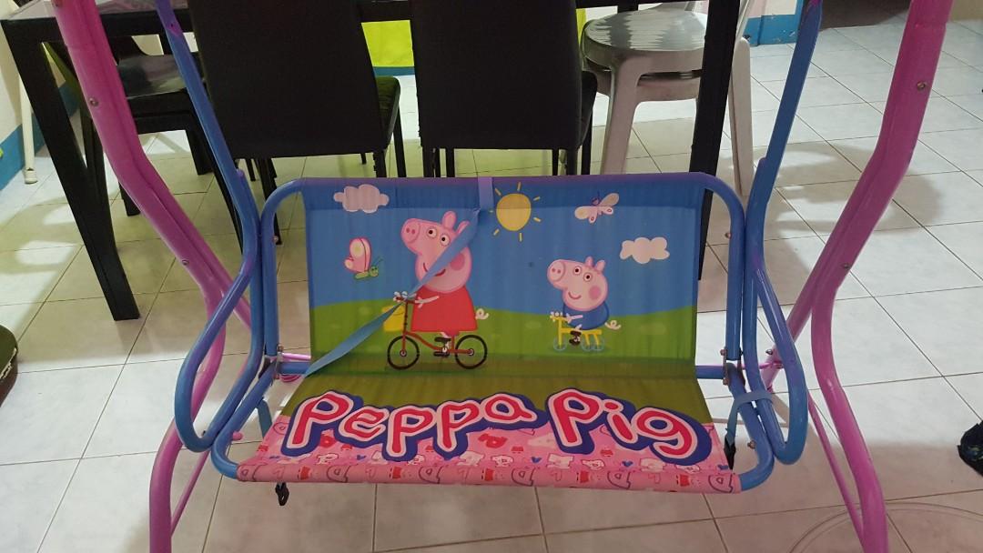 Peppa Pig Swing, Babies & Kids, Infant Playtime on Carousell