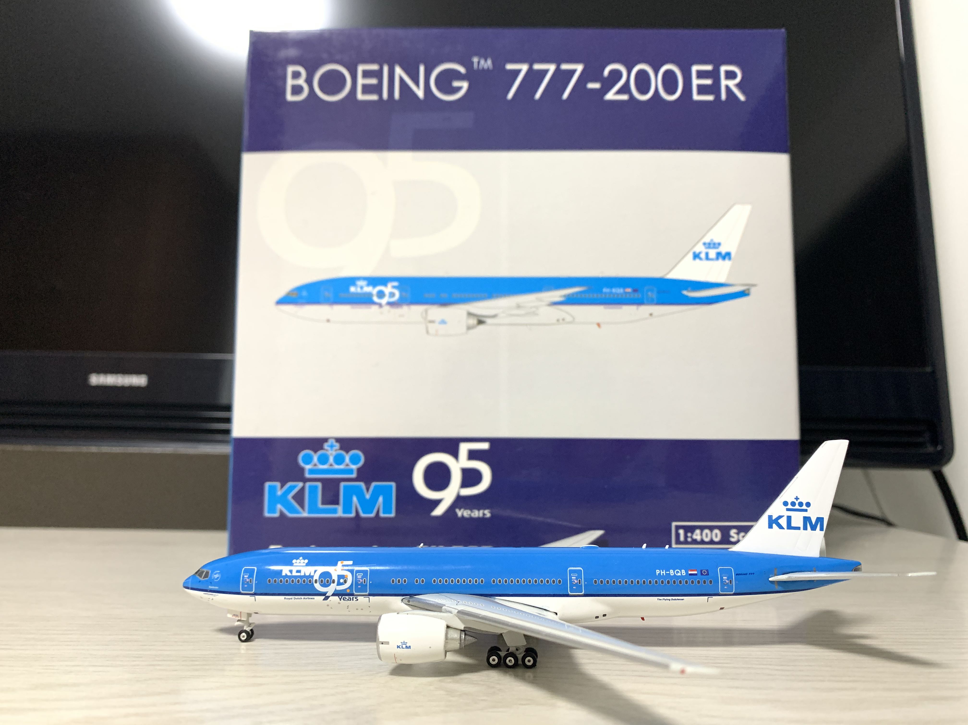 Phoenix Models KLM Royal Dutch Airlines Boeing B777-200ER ‘95th ...