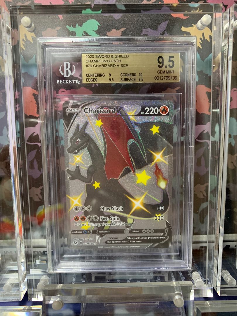 Pokemon BGS 9.5 Charizard V, Hobbies & Toys, Toys & Games on Carousell