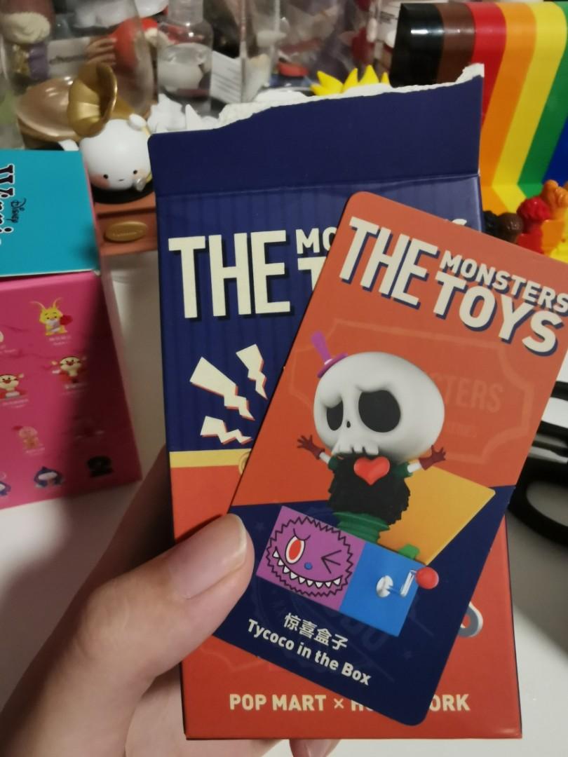 Popmart The Monsters Toys Series Tycoco In The Boxandtin Toy Hobbies And Toys Toys And Games On