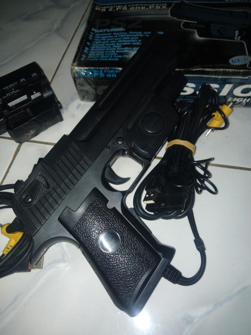PS2 Light gun, Video Gaming, Gaming Accessories, Controllers on Carousell