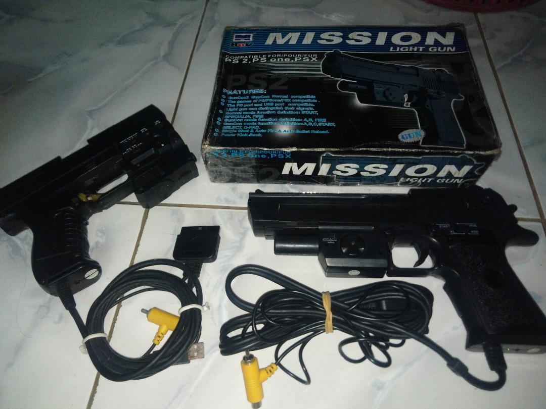PS2 Light gun, Video Gaming, Gaming Accessories, Controllers on Carousell