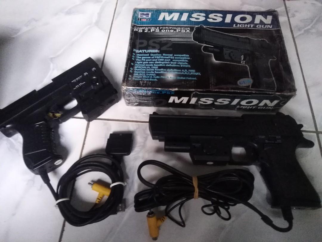 PS2 Light gun, Video Gaming, Gaming Accessories, Controllers on Carousell
