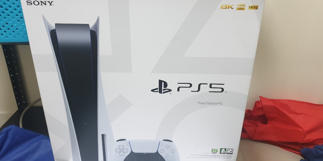 Ps5 Box (This is the box only), Video Gaming, Video Games, PlayStation ...