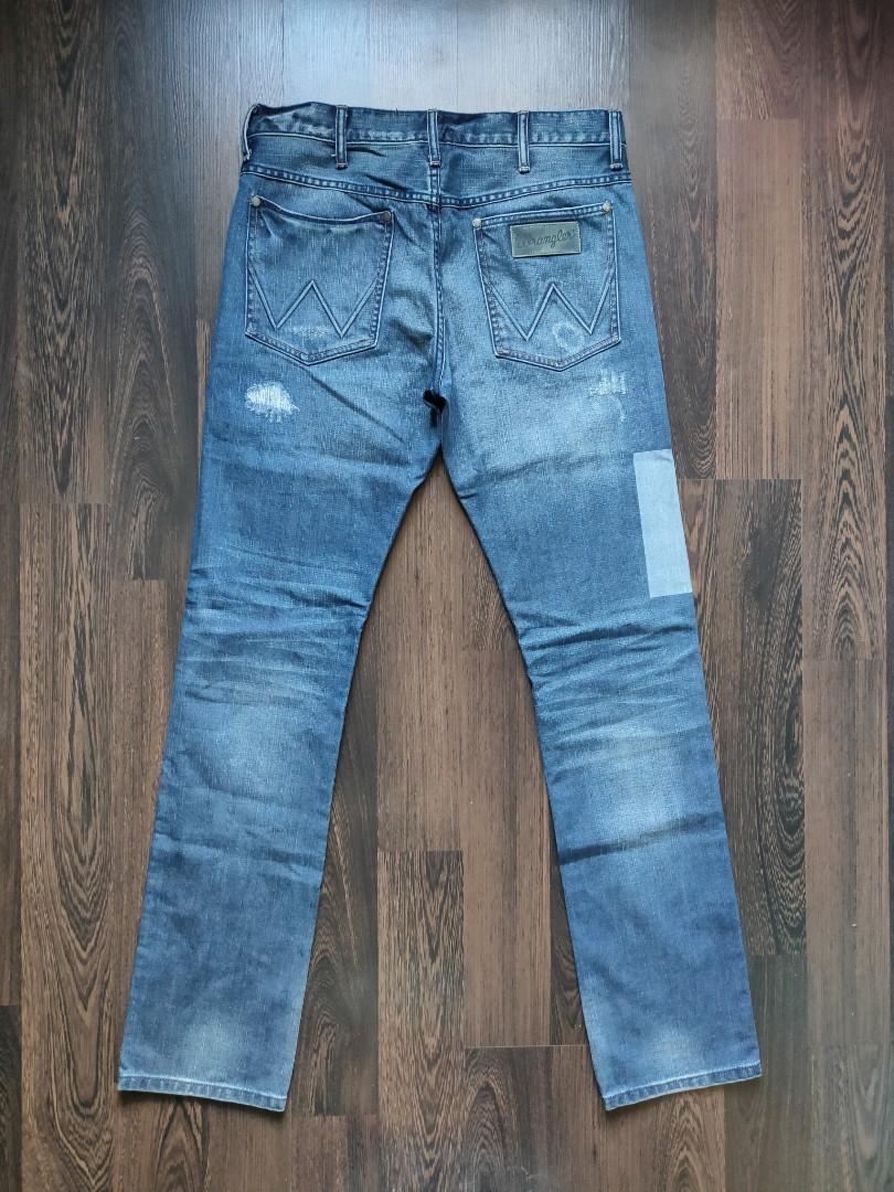 RARE WRANGLER JAPAN x BEN Patchwork JEANS, Men's Fashion, Activewear on ...
