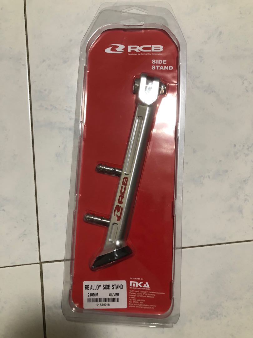 (SELL/TRADE) RCB Side Stand 210mm, Motorcycles, Motorcycle Accessories ...