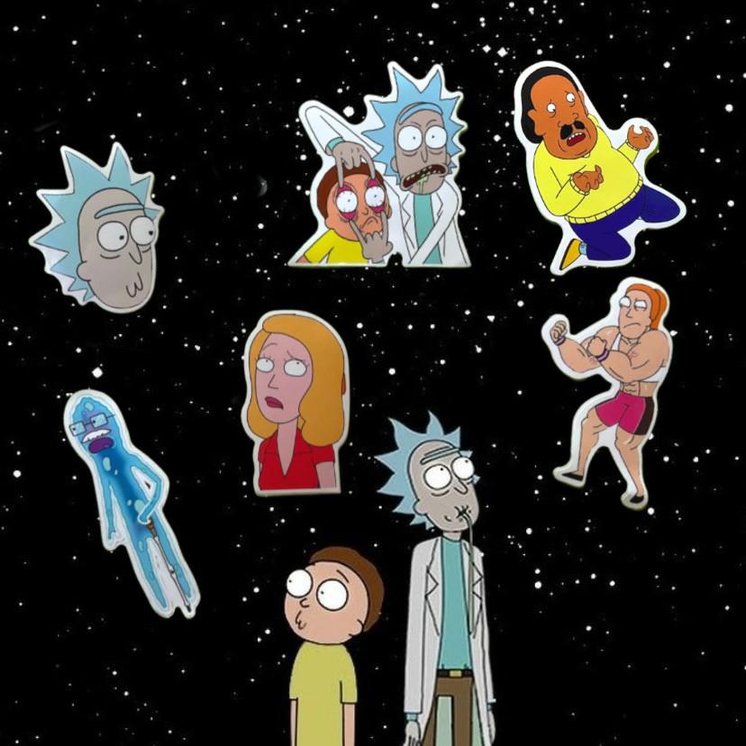 Rick and Morty Stickers, Hobbies & Toys, Memorabilia & Collectibles ...