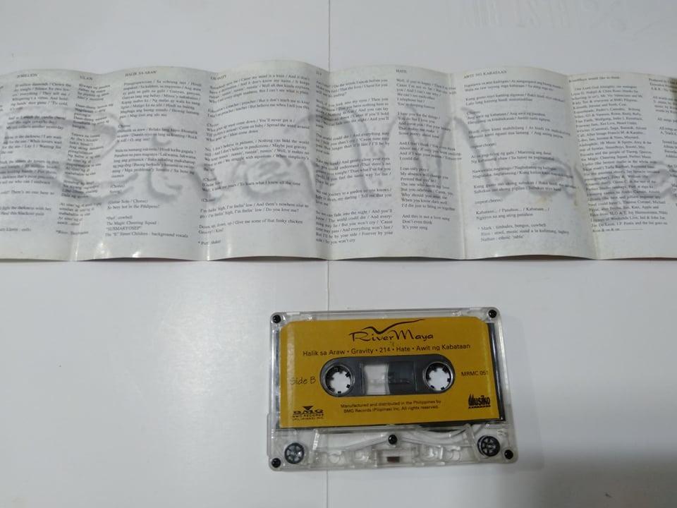 Rivermaya 1st Album CD & Freebie -Cassette, Hobbies & Toys, Music ...